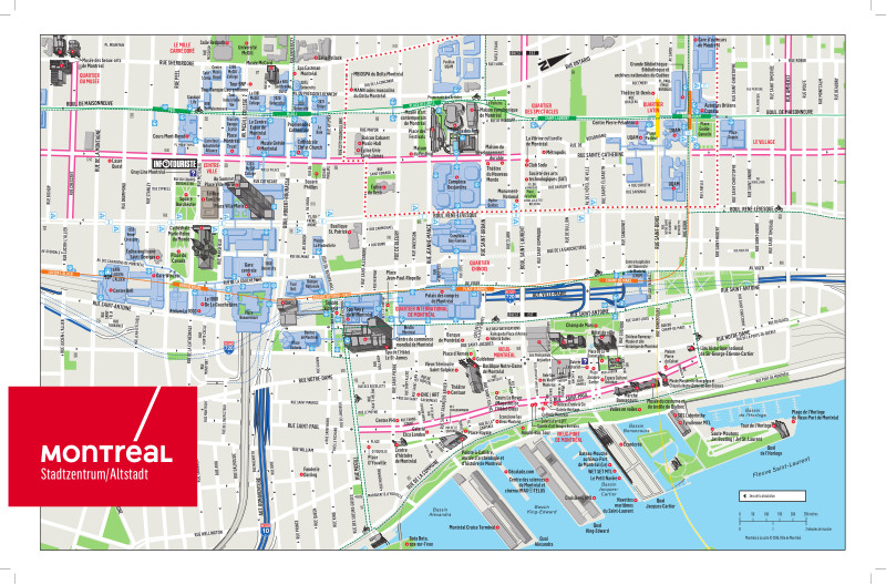 montreal carte touristique