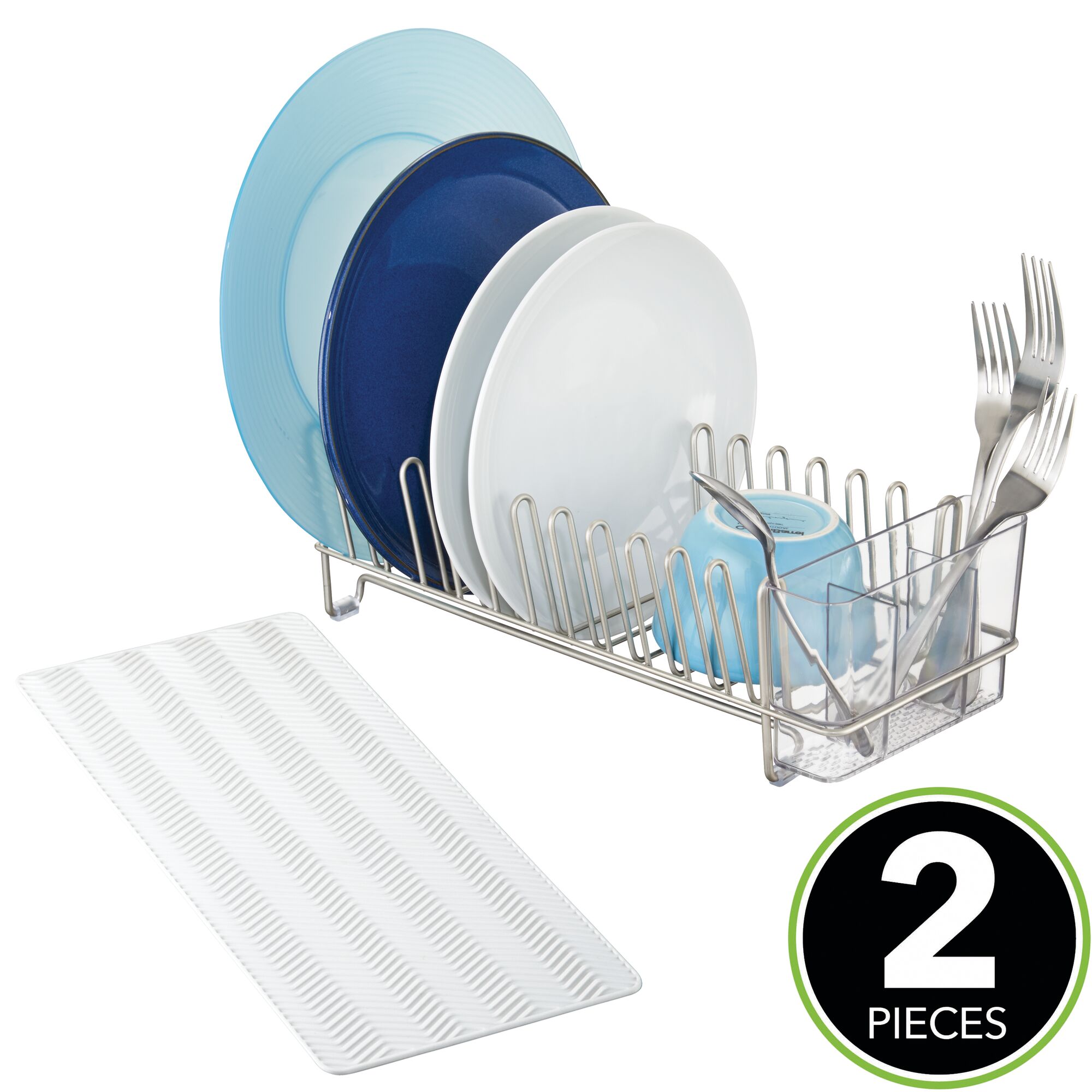 And Silicone Set | Mdesign Compact Dish Drying Rack